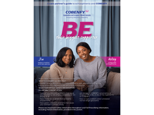 Resources for People Taking COBENFY™ and Care Partners